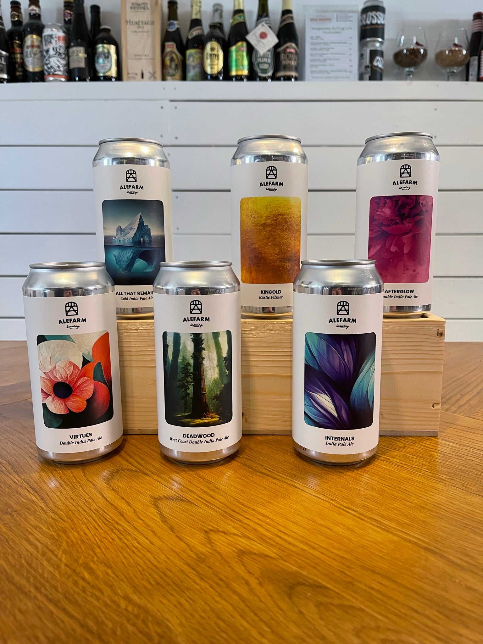 Alefarm Smagekasse - 6 øl fra danske Alefarm! | Danske Mikrobryggerier