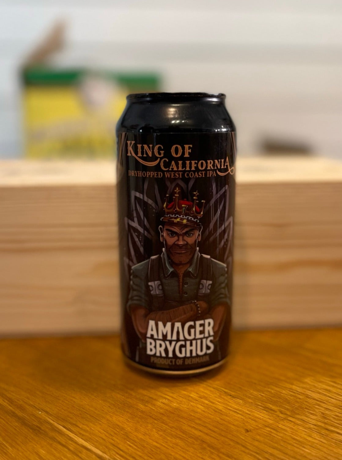 King of California - 44cl, 7,2%, West Coast IPA - Amager Bryghus ...